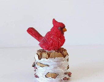 Cardinal Resin Figurines - Etsy