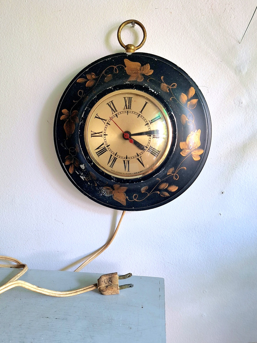 Antique Sessions Wall Clock - Etsy