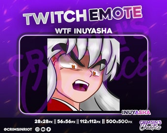 Twitch Emotes Anime Inuyasha - Etsy Finland