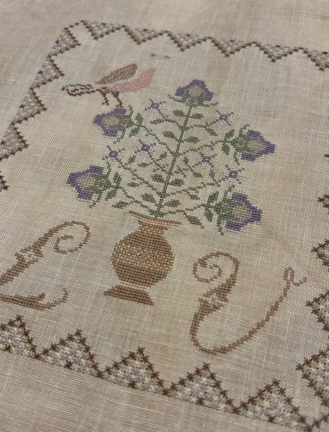 Regency Bouquet PDF Cross Stitch Pattern Digital Heartsong Stitchery - Etsy