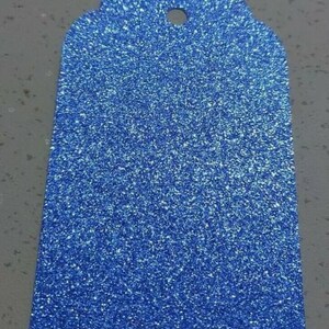 Sparkling Glitter Gift Tags: Choose From Medium or Large Sizes - Set of ...