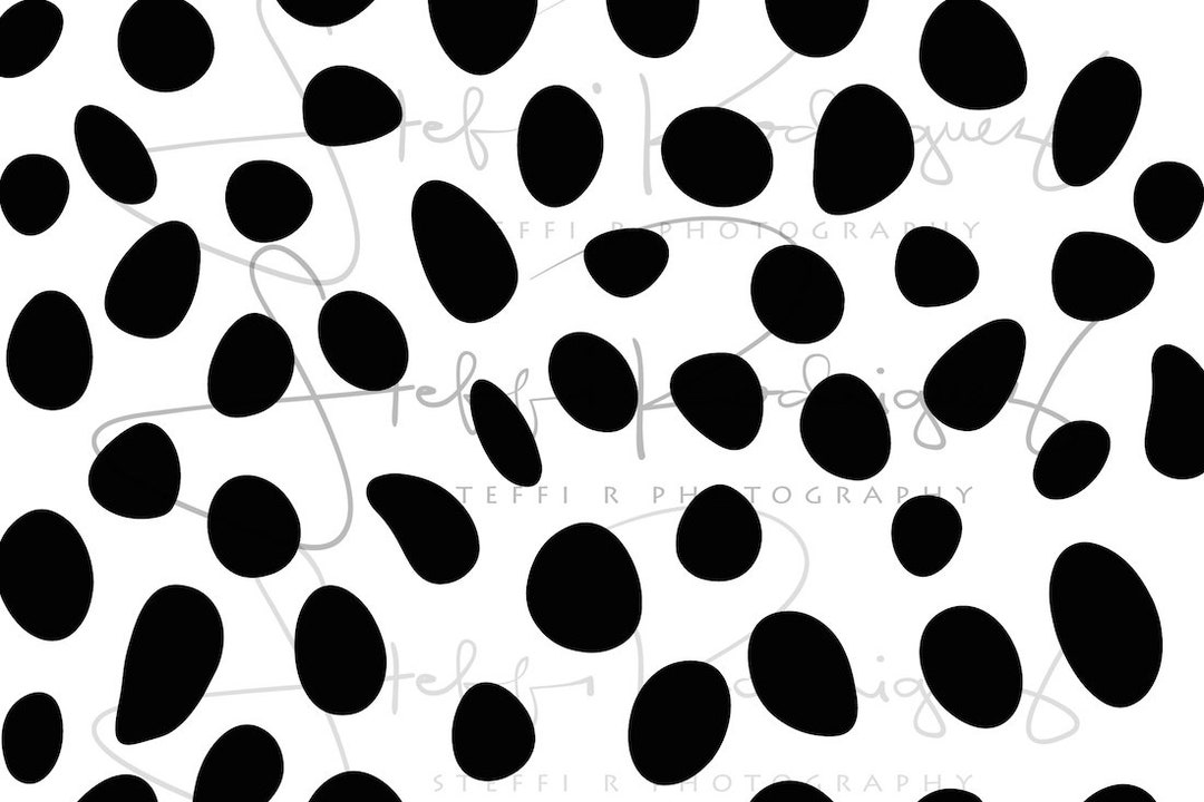 Dalmation Spots Digital Backdrop/children's Photography/birthdays ...