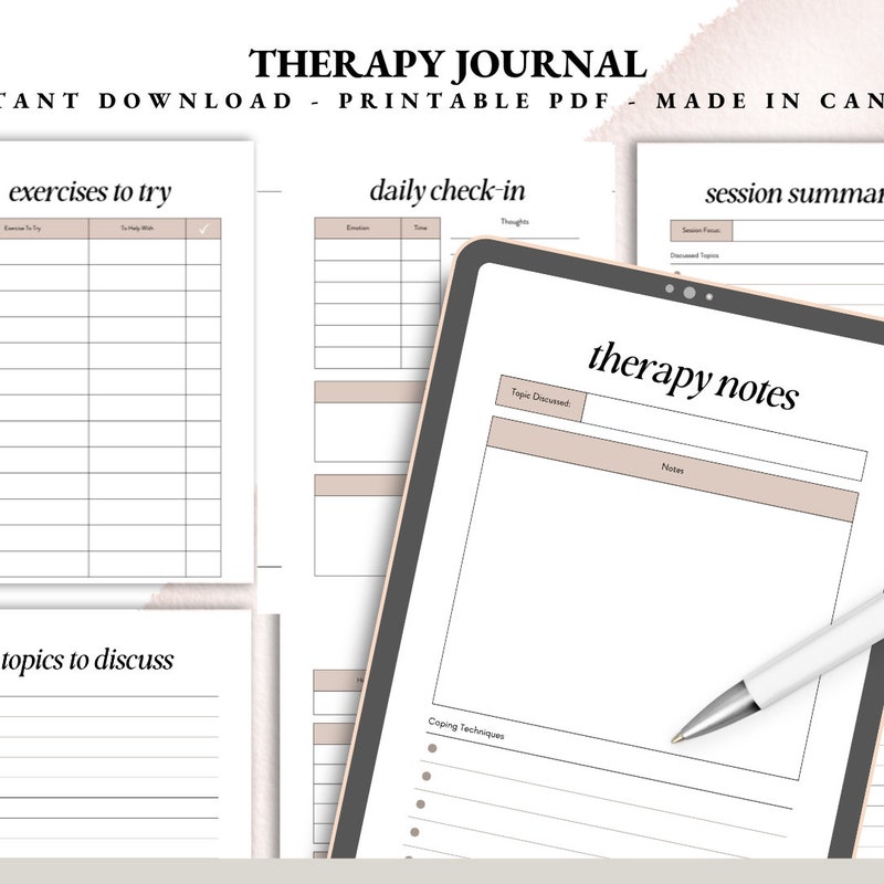 Therapy Printables - Etsy