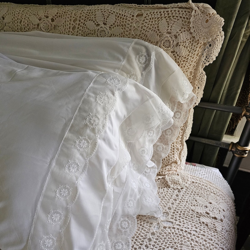 Lace Pillowcases - Etsy