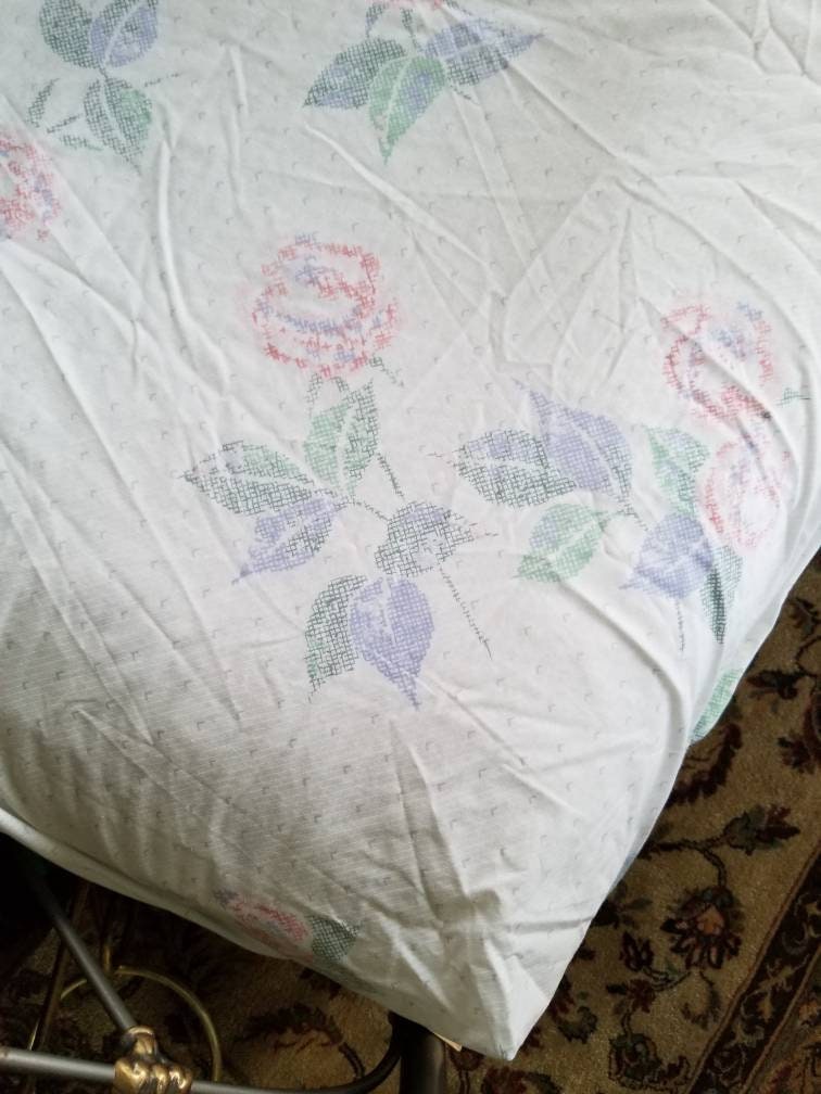 Vintage Sheets Halston Set of 4 Full Double Fitted Flat - Etsy