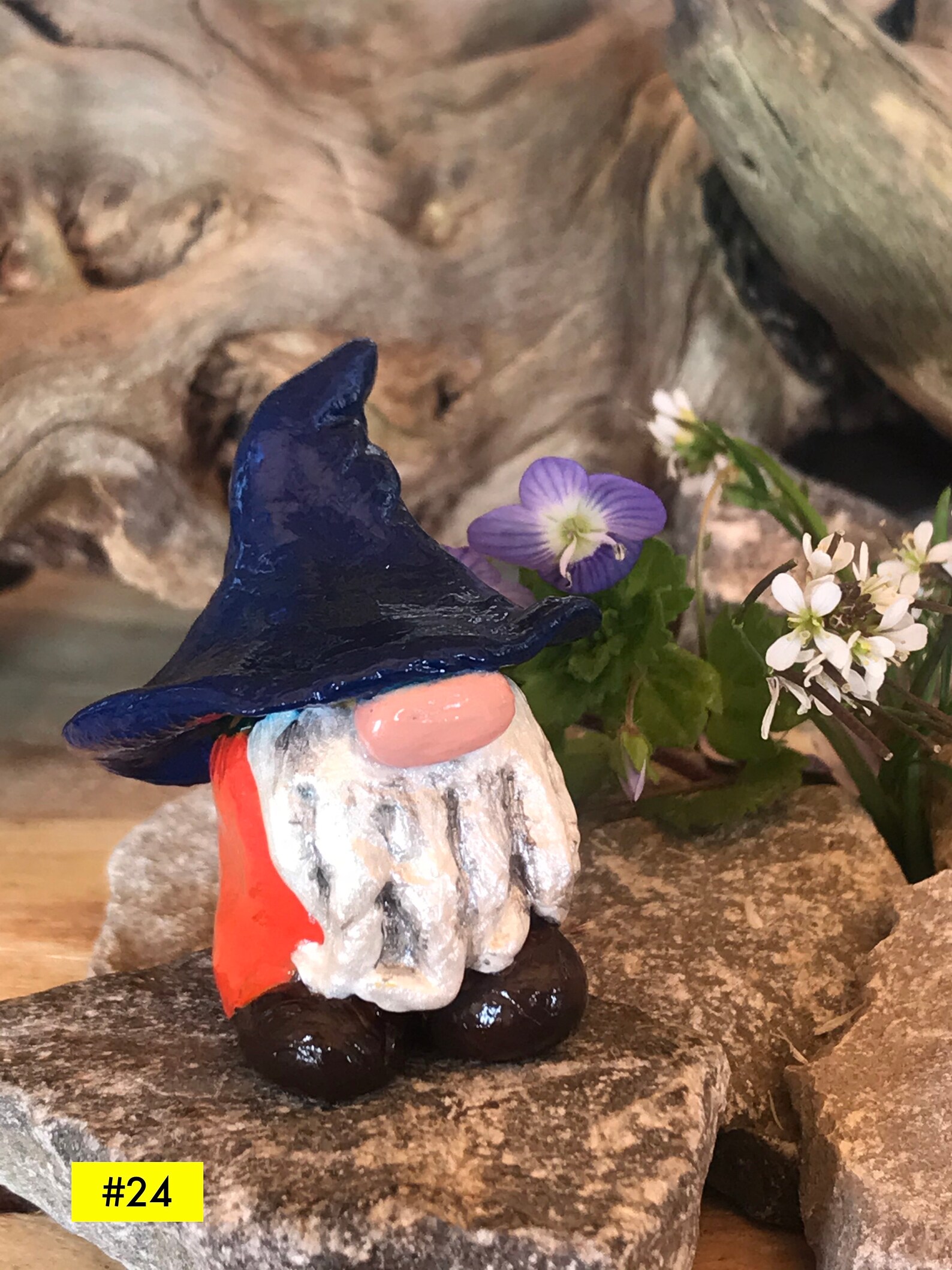 Whizzies© , Handmade Clay Wizards/gnomes Limited Edition 24 - Etsy