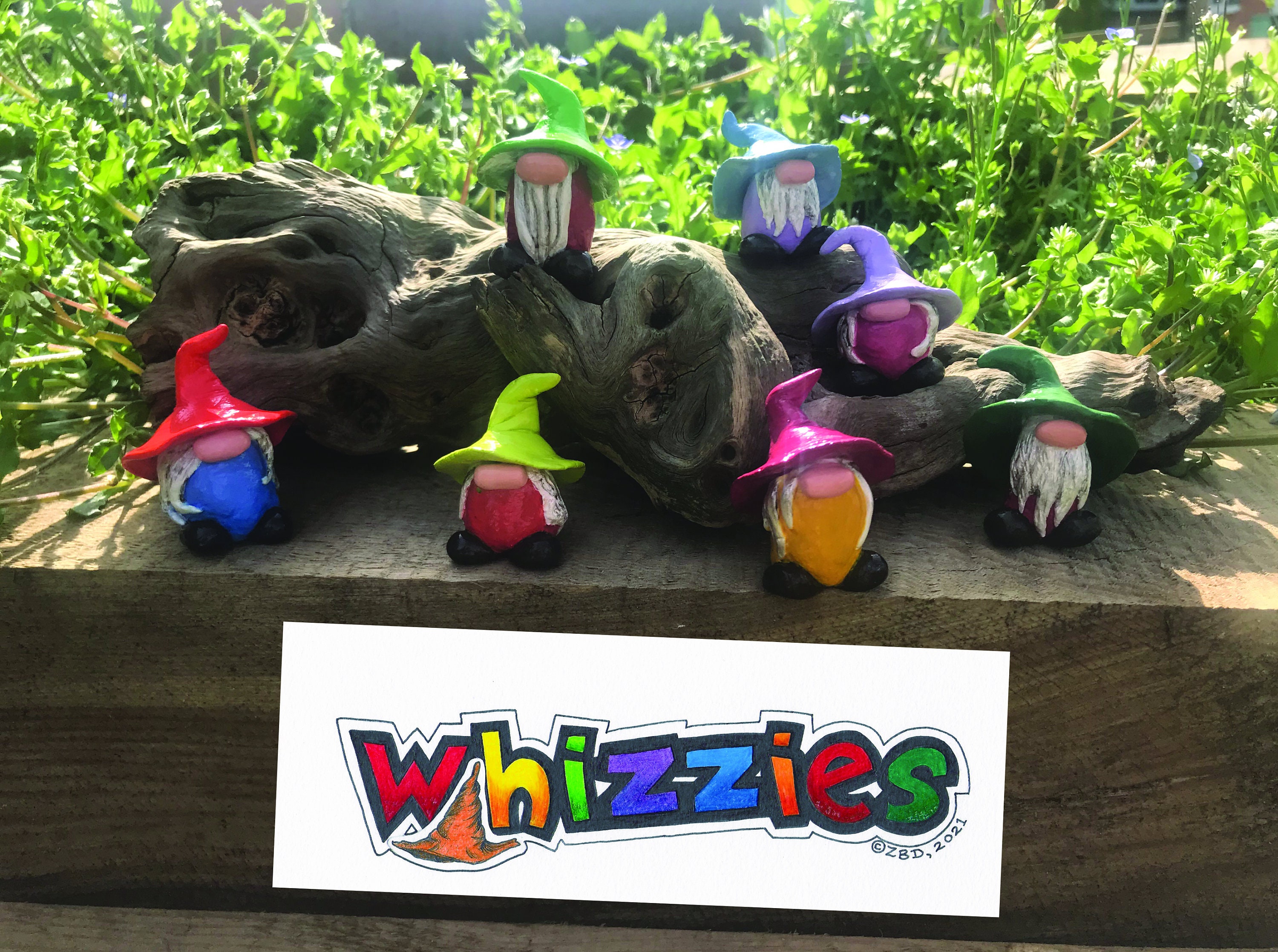 Whizzies© , Handmade Clay Wizards/gnomes Limited Edition 18 - Etsy