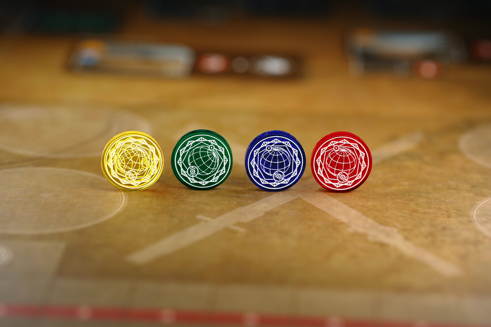 Acrylic Token Set Compatible With Dune Imperium - Etsy