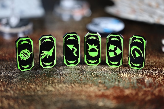 Defence Tokens for Star Wars: Armada Set of 6 | Etsy