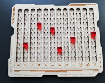 Terraforming Mars Player Tray Dashboard Deluxe Edition | Etsy Canada