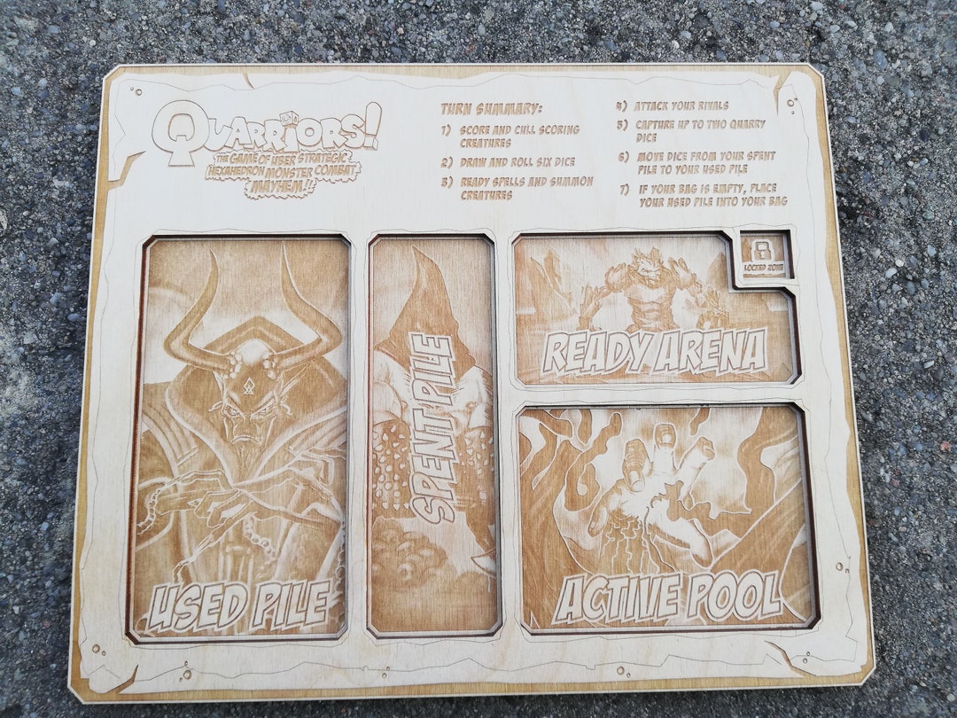 Quarriors Player Board - Etsy