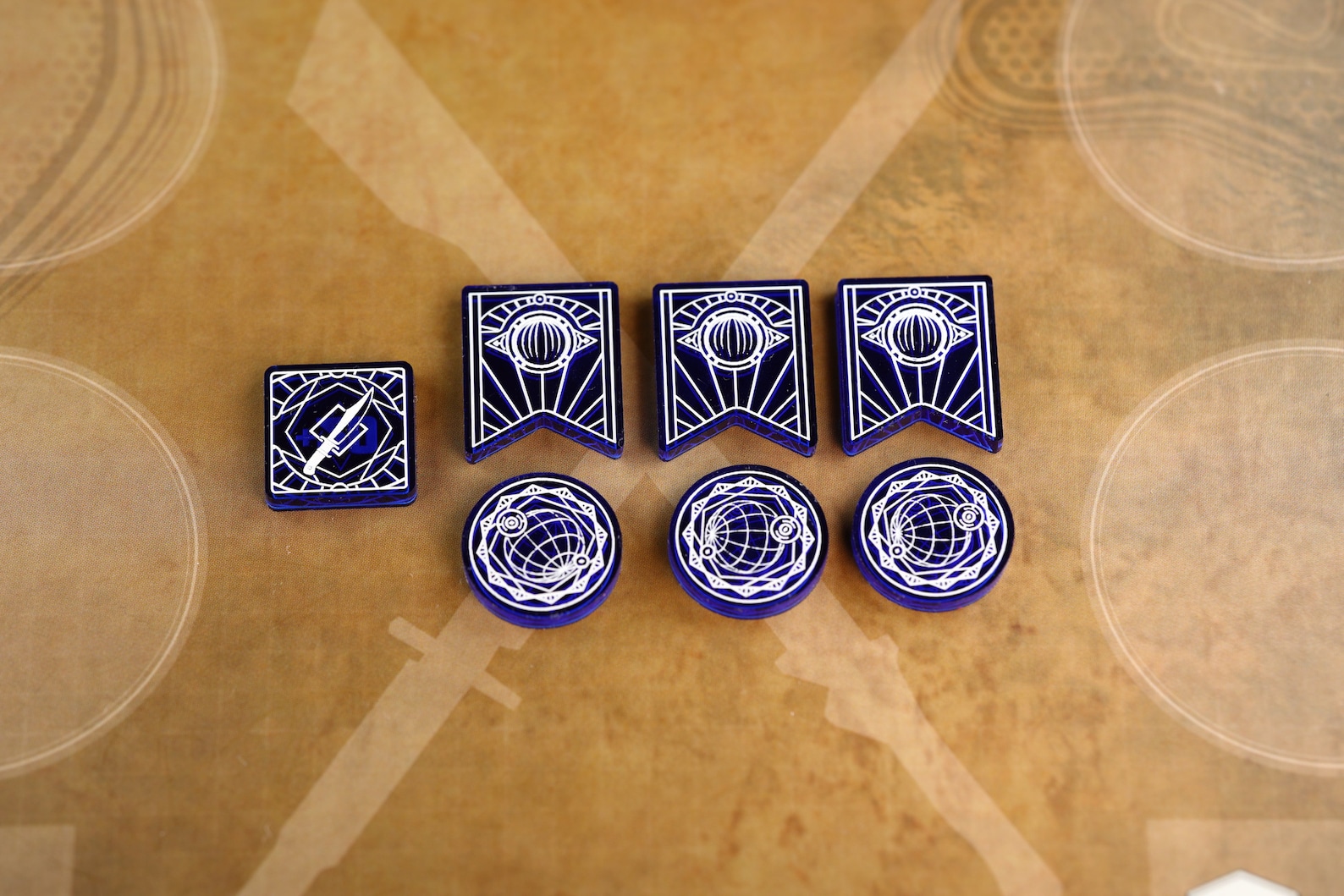 Acrylic Token Set compatible With Dune Imperium - Etsy