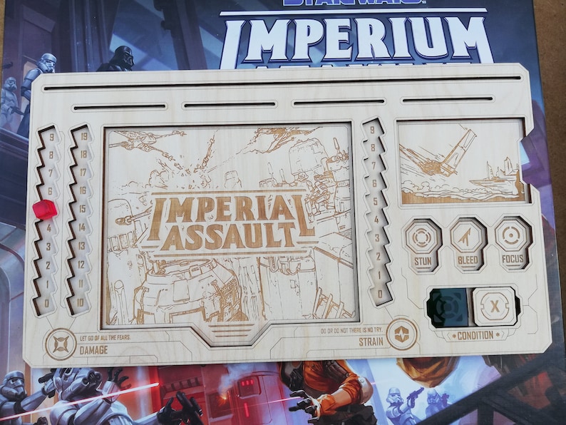 Star Wars: Imperial Assault Player Dashboard/playerboard | Etsy