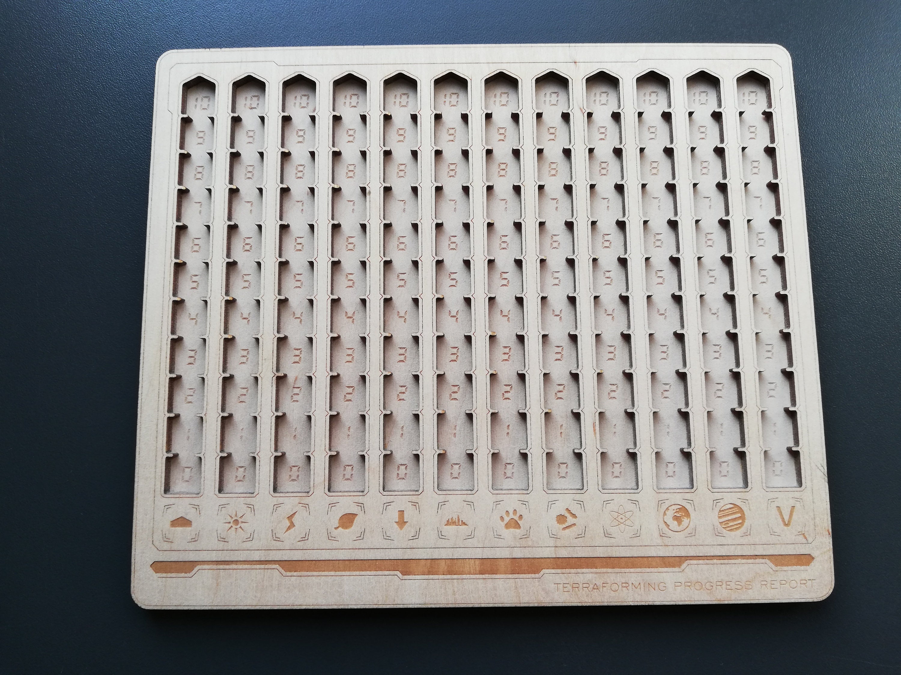 Terraforming Mars Resources Tray Dashboard - Etsy