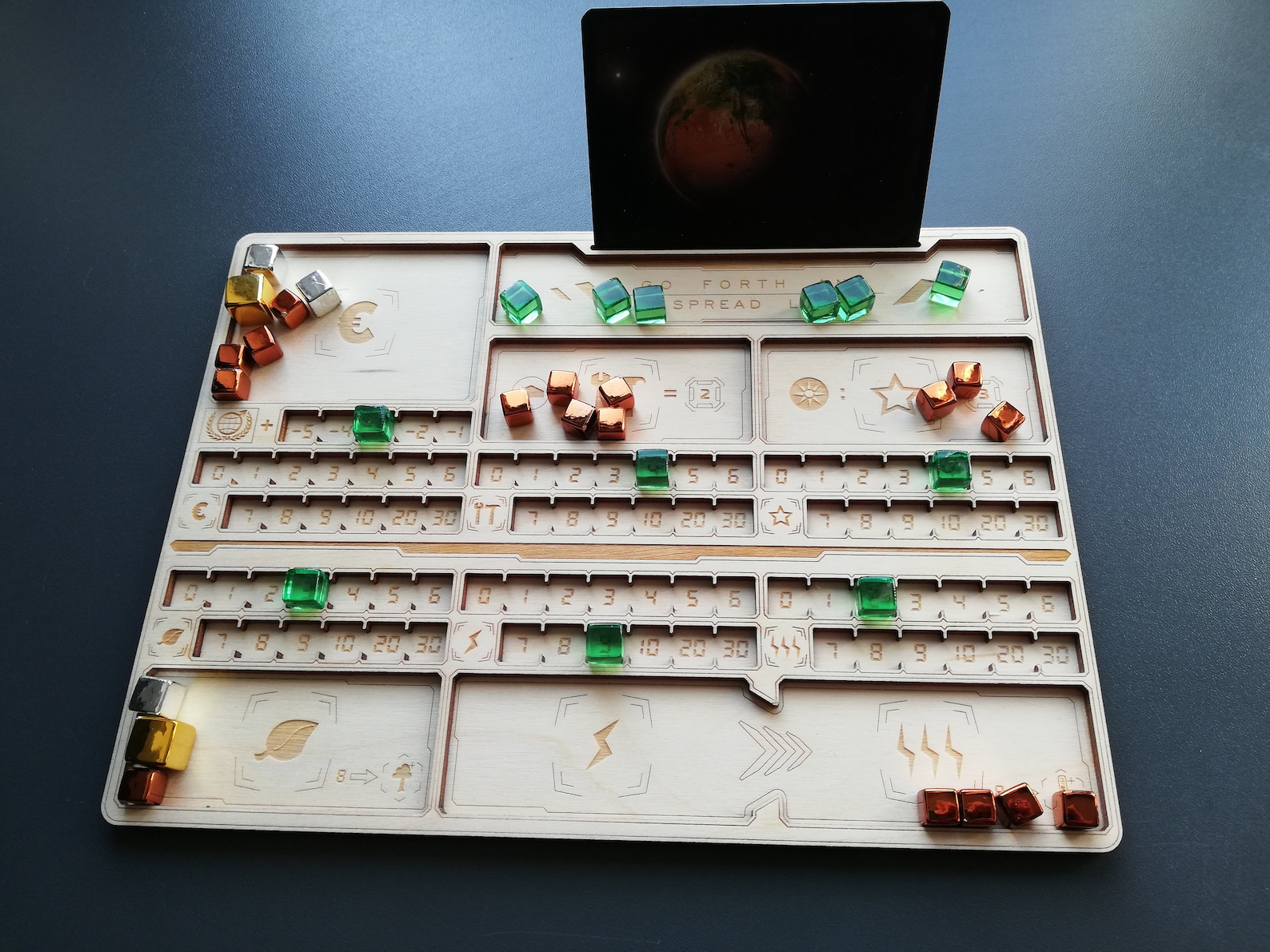 Terraforming Mars Player Tray Dashboard V2 - Etsy
