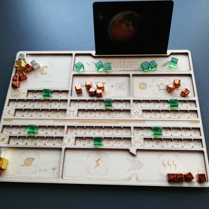 Terraforming Mars Player Tray Dashboard V2 - Etsy