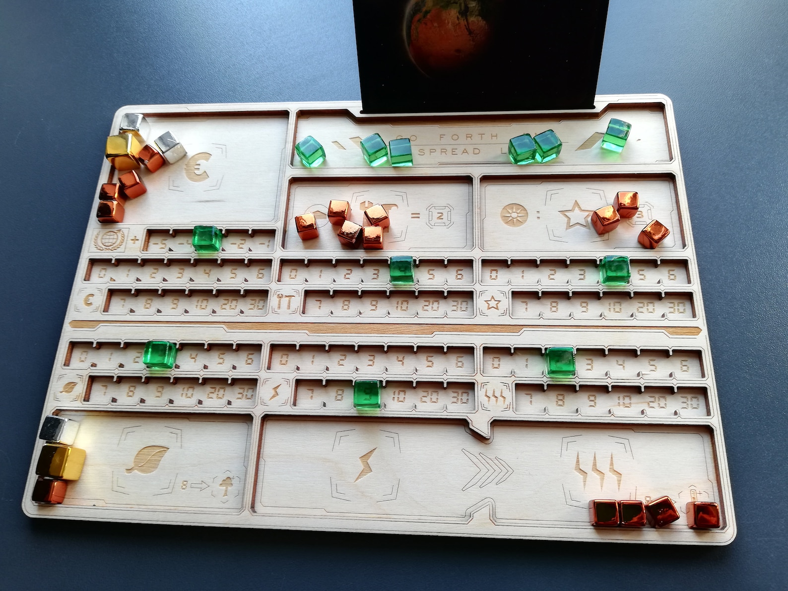 Terraforming Mars Player Tray Dashboard V2 - Etsy
