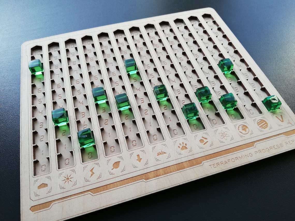 Terraforming Mars Resources Tray Dashboard - Etsy