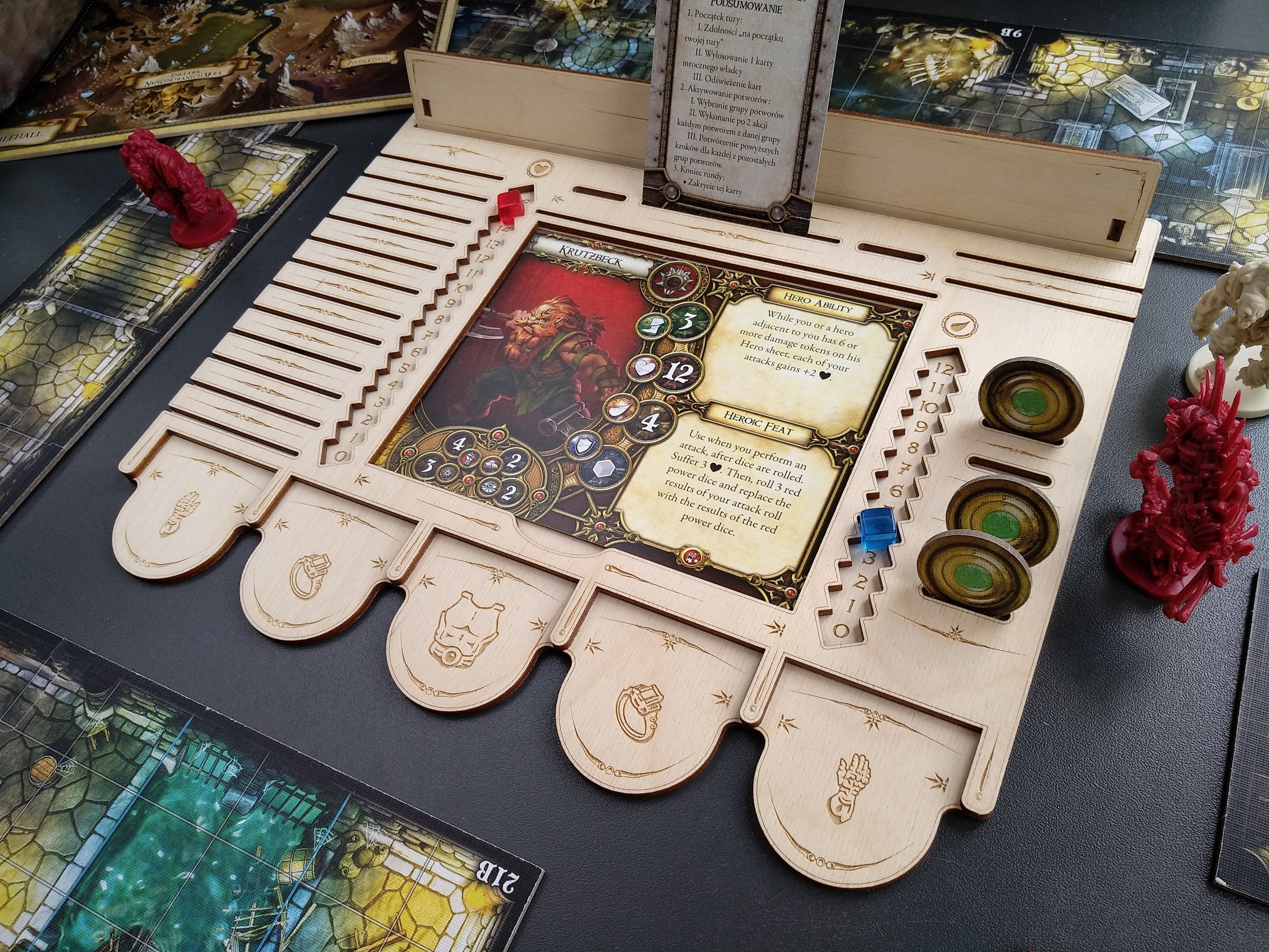 Descent 2nd Edition Player Dashboard / Playerboard - Etsy Australia