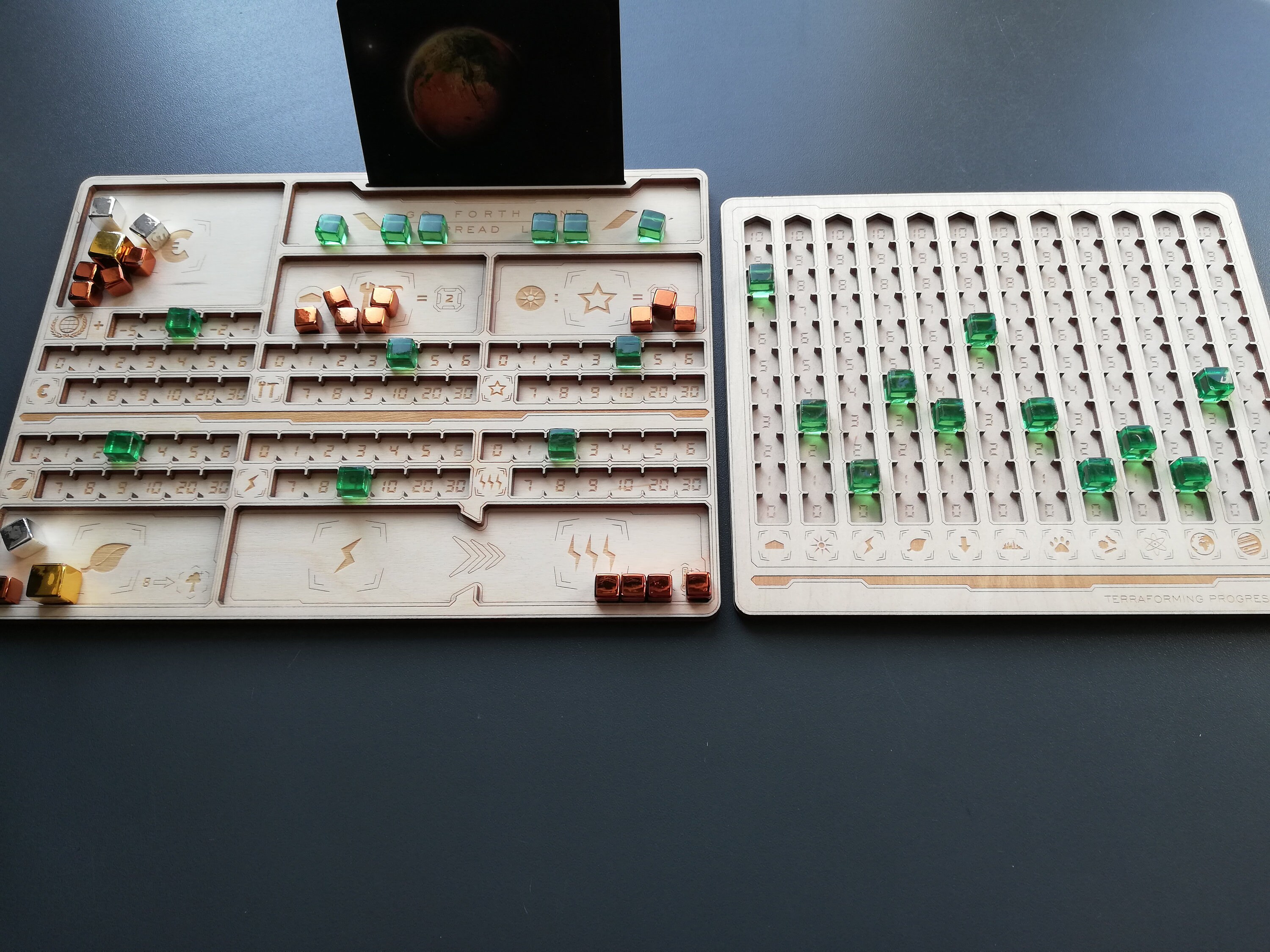 Terraforming Mars Player Tray Dashboard | Etsy