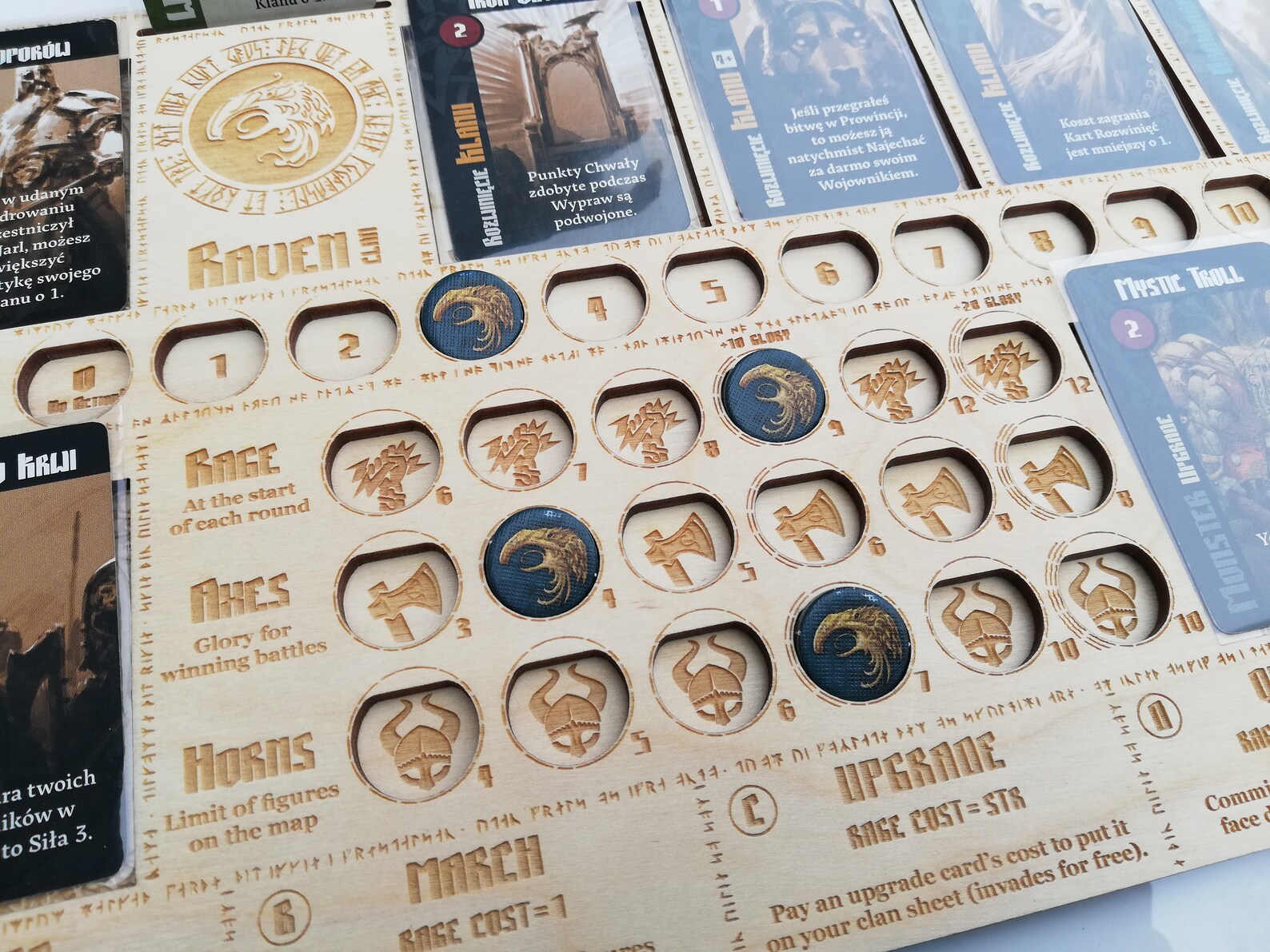 Blood Rage Player Tray Dashboard Deluxe Edition - Etsy