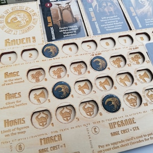 Blood Rage Player Tray Dashboard Deluxe Edition - Etsy