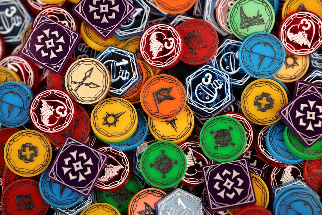 Token Set Compatible With Masters of the Universe:battleground - Etsy