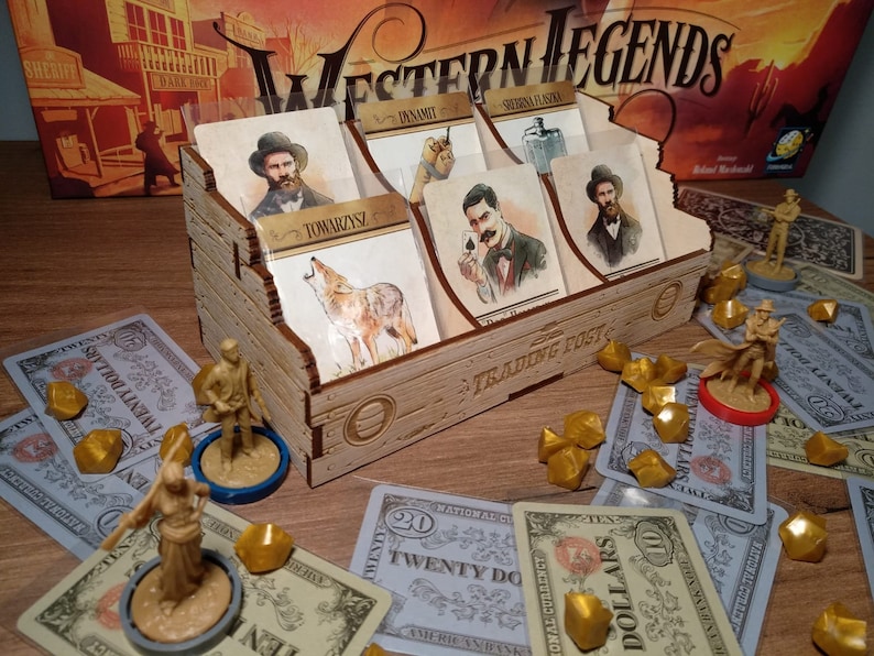 Trading Post / Traveling Trader Stand for "western Legends" Board Game ...