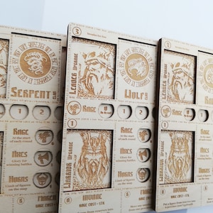 Blood Rage Player Tray Dashboard Deluxe Edition - Etsy