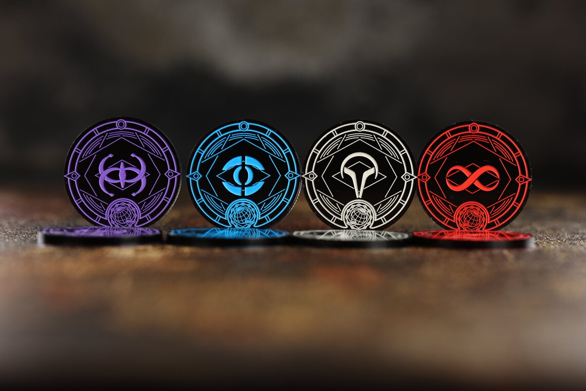 The Alliance Token Set of Four compatible With Dune - Etsy