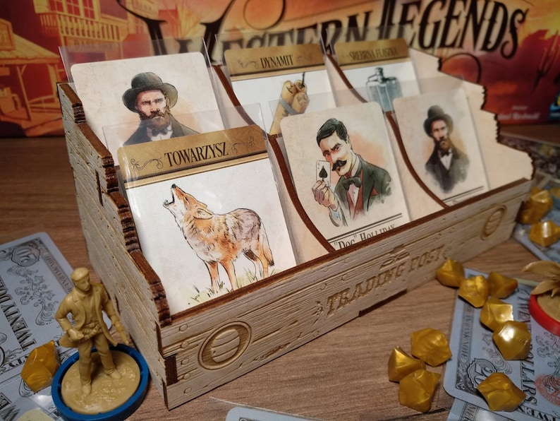Trading Post / Traveling Trader Stand for "western Legends" Board Game ...