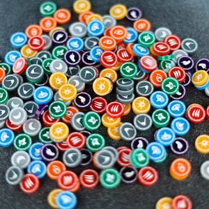 Spirit Island Elements Acrylic Token Set – 64 Pcs - Etsy