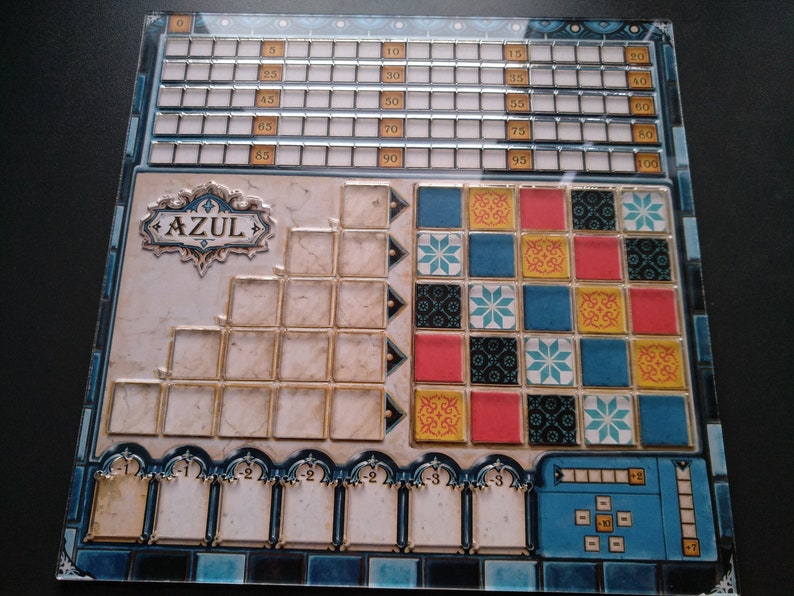 Set of 4 Acrylic Overlays Compatible With AZUL - Etsy