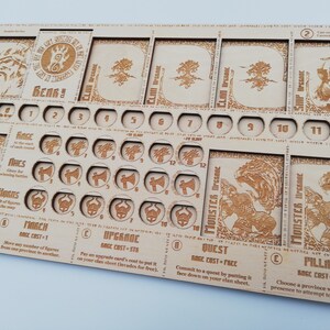 Blood Rage Player Tray Dashboard Deluxe Edition - Etsy