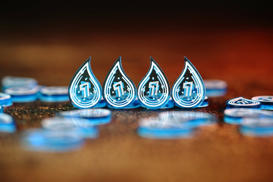 Water V2 Token Set (compatible With Dune Imperium) - Etsy