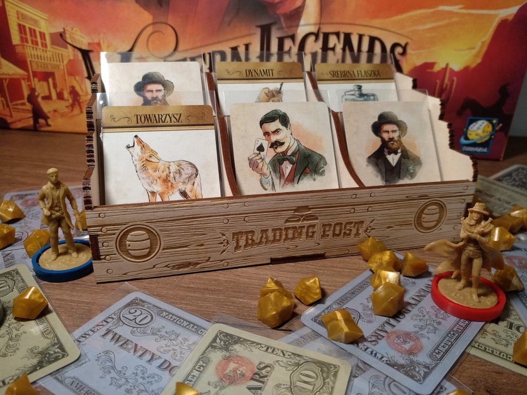 Trading Post / Traveling Trader Stand for "western Legends" Board Game ...