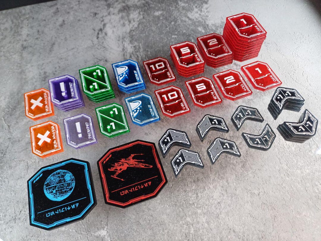 SW Unlimited Token Set, (compatible With Star Wars Unlimited TCG) - Etsy