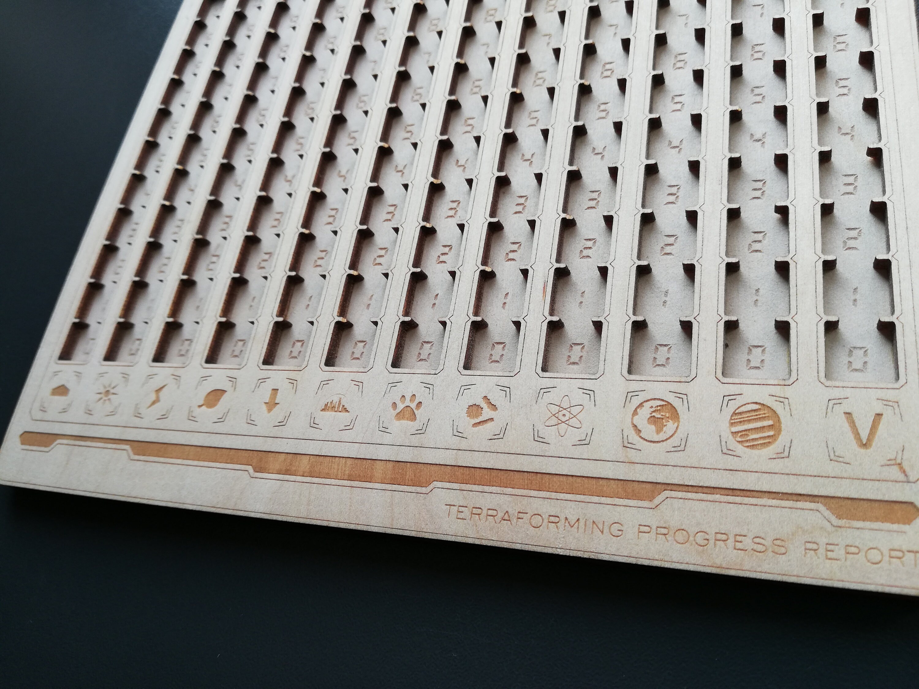 Terraforming Mars Resources Tray Dashboard | Etsy