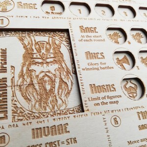 Blood Rage Player Tray Dashboard Deluxe Edition - Etsy