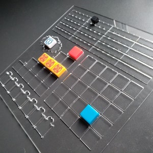 Set of 4 Acrylic Overlays Compatible With AZUL - Etsy