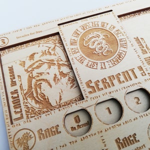 Blood Rage Player Tray Dashboard Deluxe Edition - Etsy