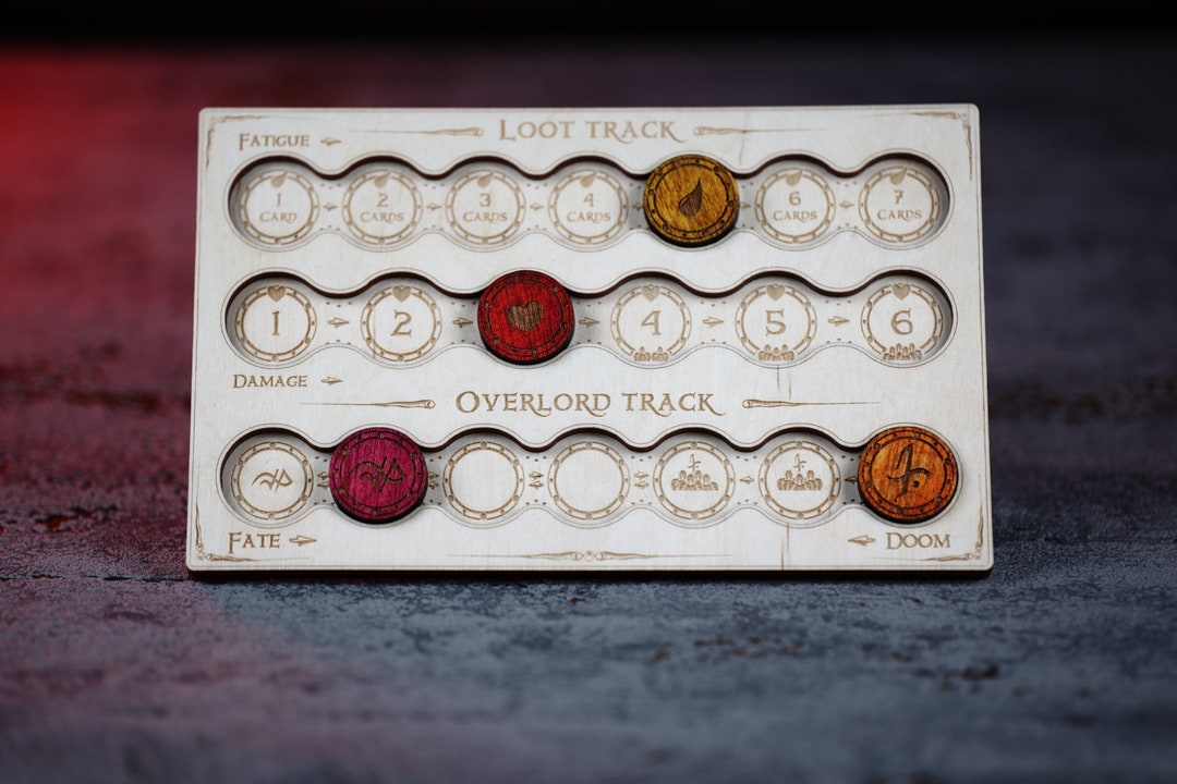 Descent 2nd Edition Loot & Overlord Tracking Board - Etsy