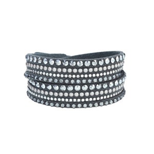 Swarovski Slake Bracelet Adjustable Multi Wrap Bracelet - Etsy