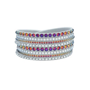 Swarovski Slake Bracelet Adjustable Multi Wrap Bracelet - Etsy