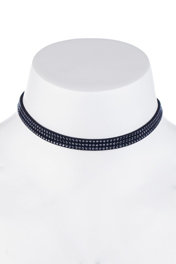 Black swarovski crystal choker store