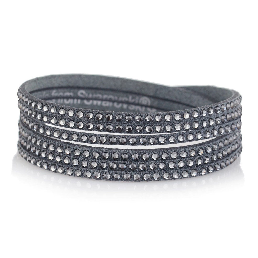 Sparkly Crystal Bracelet • Double Wrap Bracelet • Multi Layer Bracelet ...