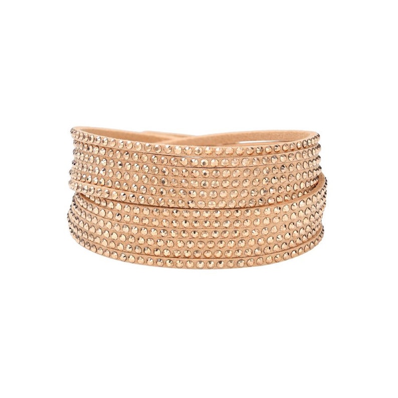 Swarovski Slake Bracelet Multistrand Bracelet Adjustable - Etsy