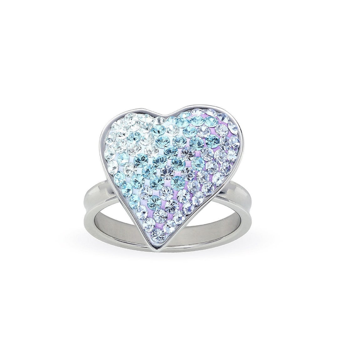 Light Sapphire Heart Ring • Blue Heart Ring • Heart Shaped Ring • Gift ...