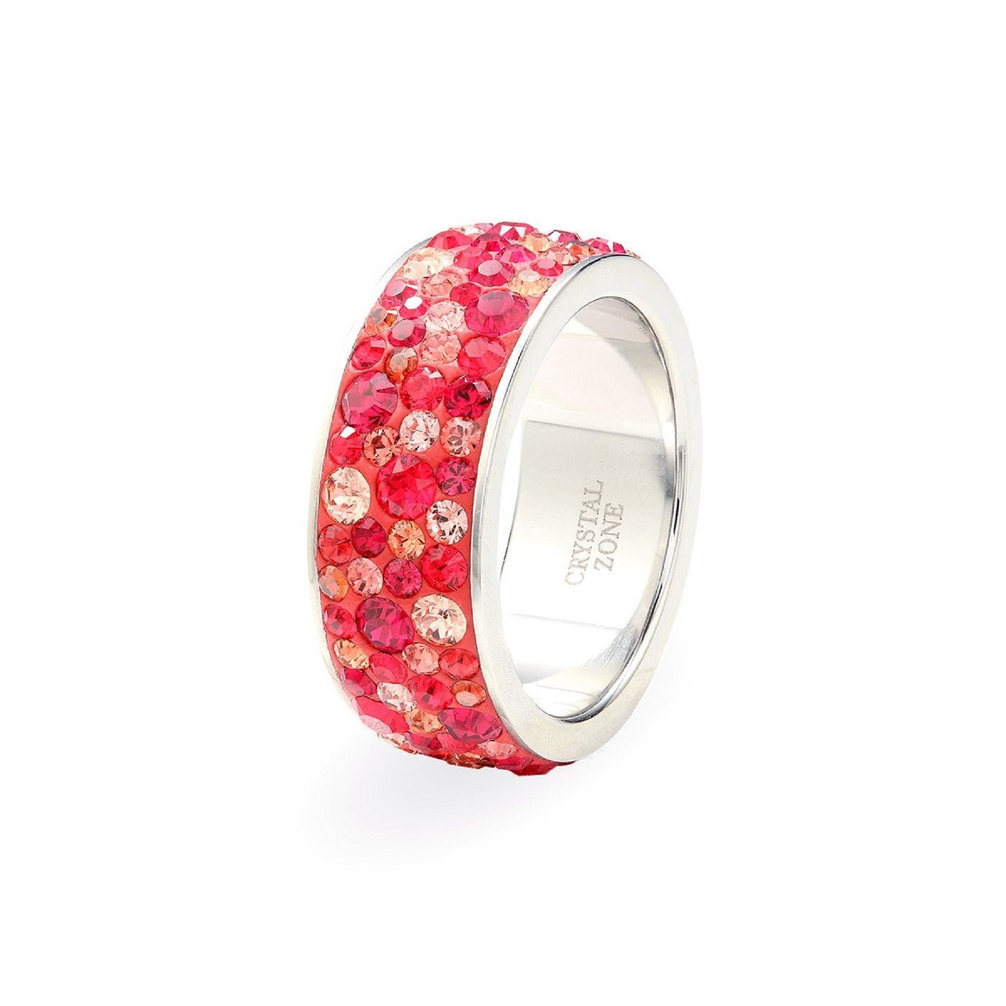 Swarovski Crystal Ring for Women Sparkly All Around Multi | Etsy