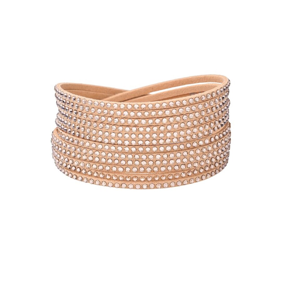 Swarovski Slake Bracelet Multistrand Bracelet Adjustable - Etsy